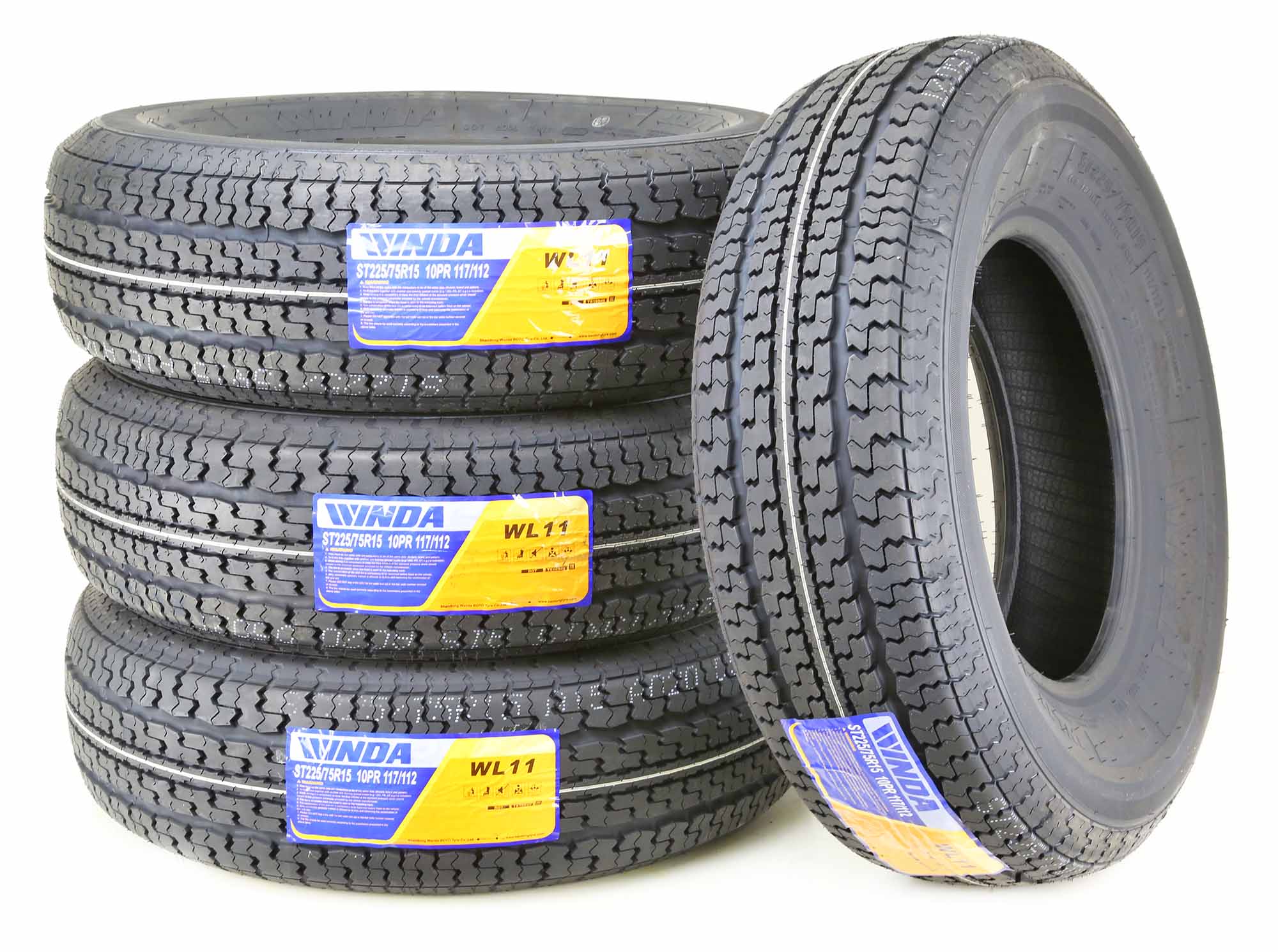 Deestone D902 ST 8.75-16.5 Load E 10 Ply Trailer Tire - Walmart.com
