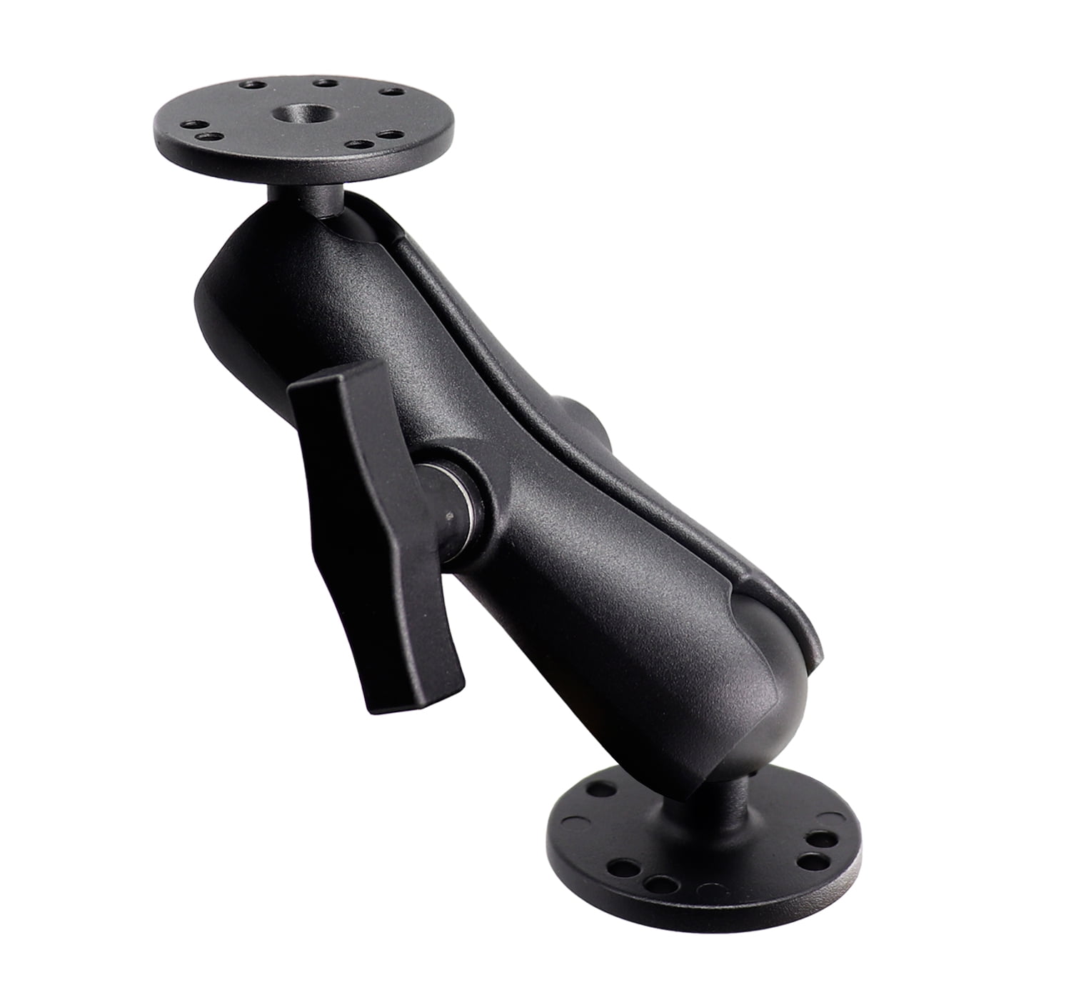 WINDFRD 1.5" Double Ball Mount with Two Round Plates, All Aluminum ...