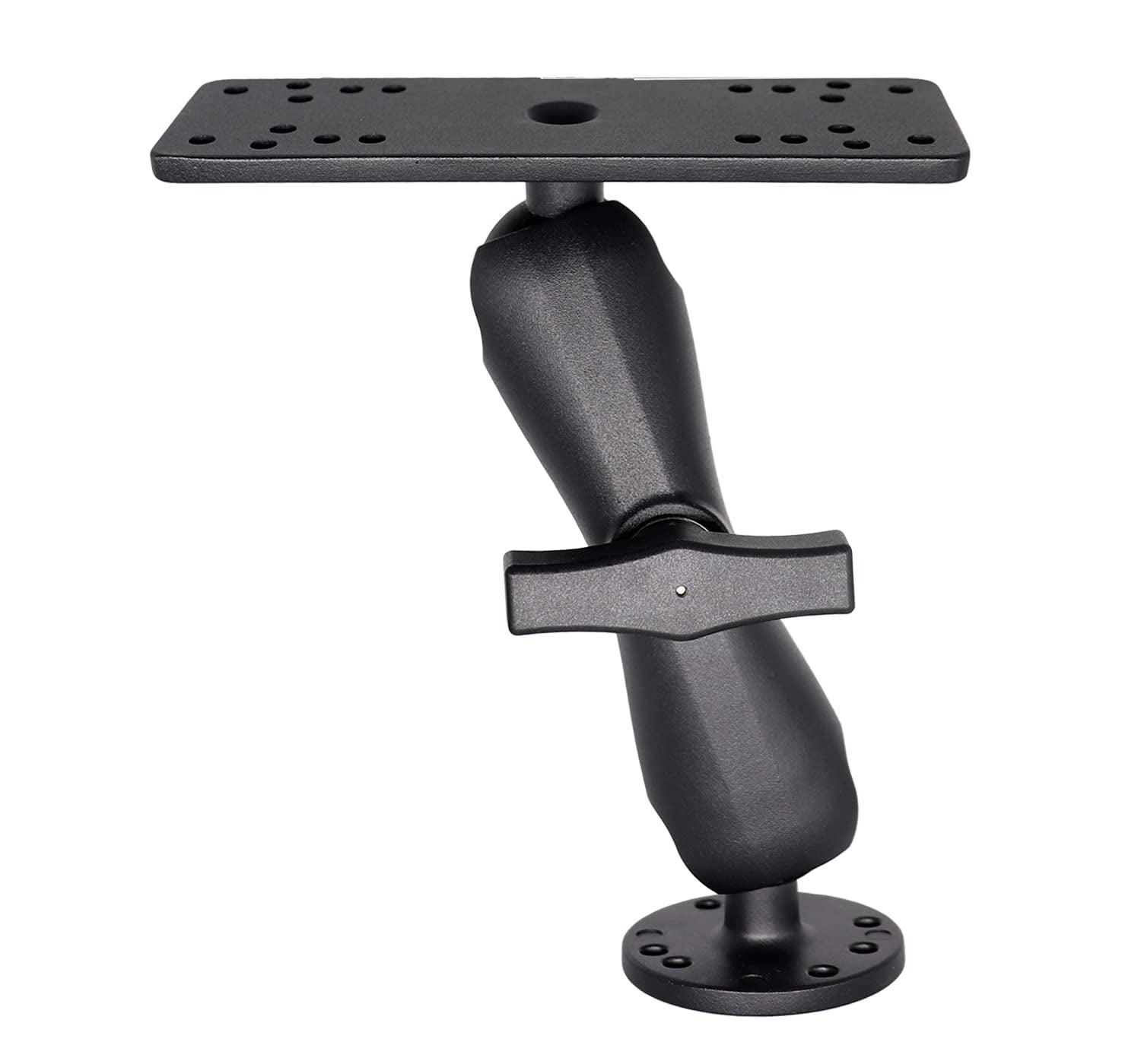 WINDFRD Aluminum Fish Finder Mount with 1.5" / C Ball, Medium Arm ...