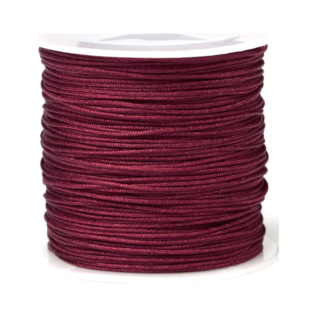 WINDLAND 0.8mm 49 Yards Knotting Cord Beads Thread Craft String for ...