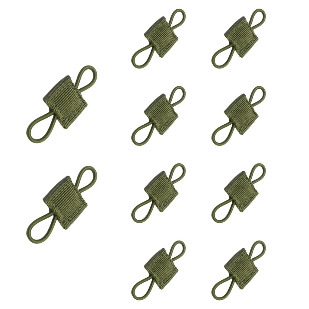 WINDLAND 10 Pcs Elastic Binding Ribbon Buckle Tacticals Gear Holder ...