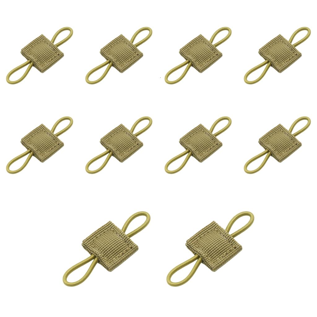 WINDLAND 10 Pcs Elastic Binding Ribbon Buckle Tacticals Gear Holder ...