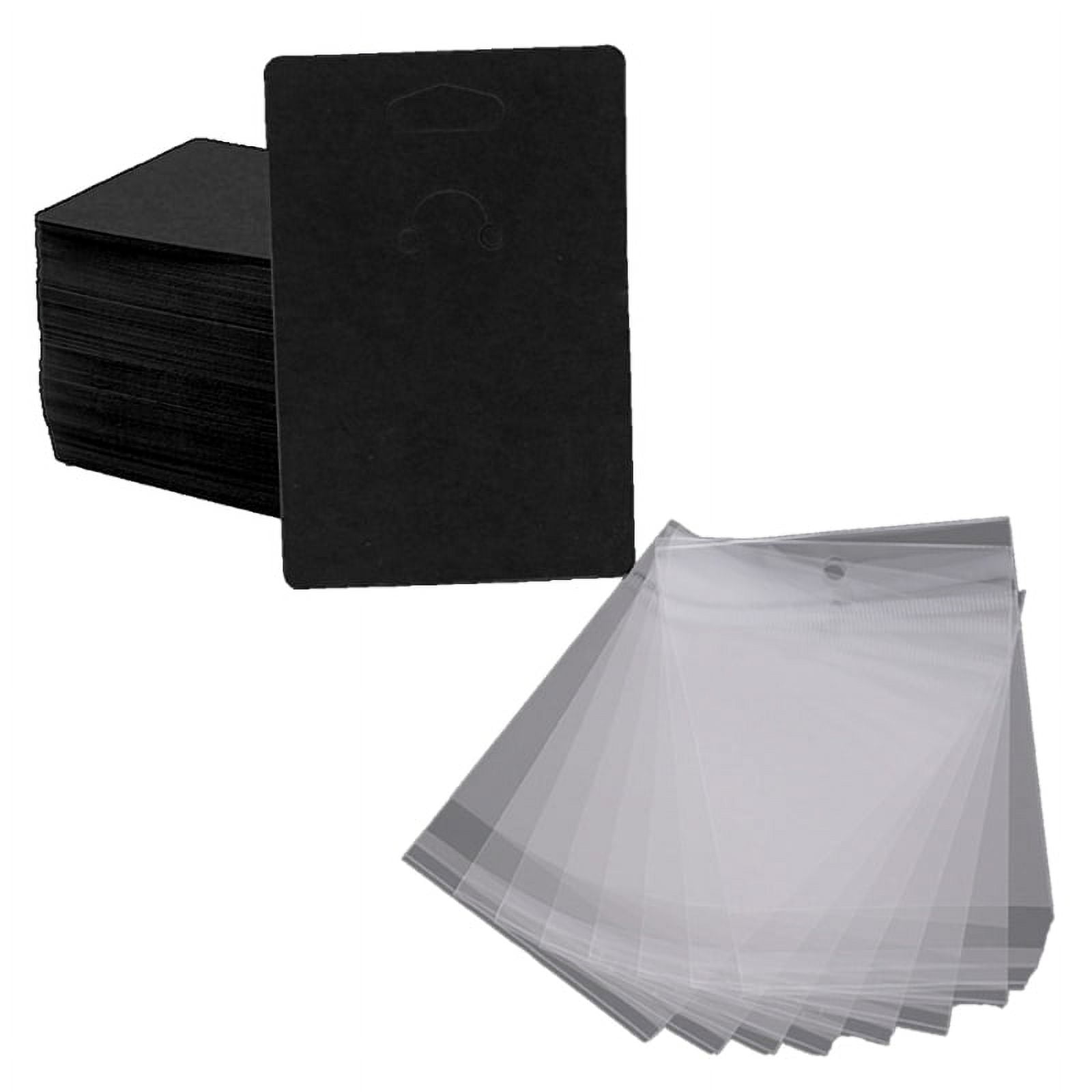 WINDLAND 100Pcs Paper Keychain Cards Holder Jewelry Display Retail ...