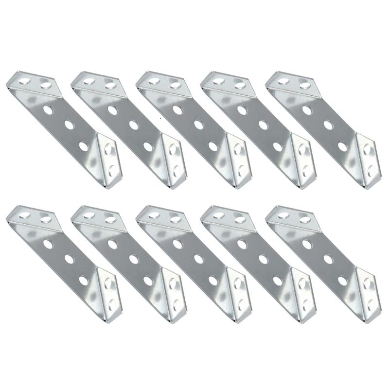 WINDLAND 10Pcs Stainless Steel Furniture Corner Connector Shelf ...