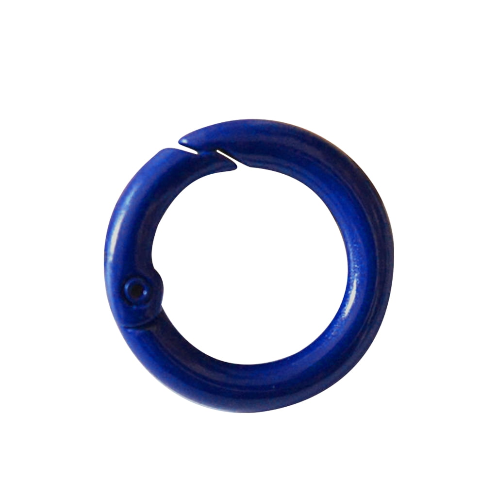 WINDLAND 10pcs Spring O Rings Metal Split Rings Dog Chain Starter ...