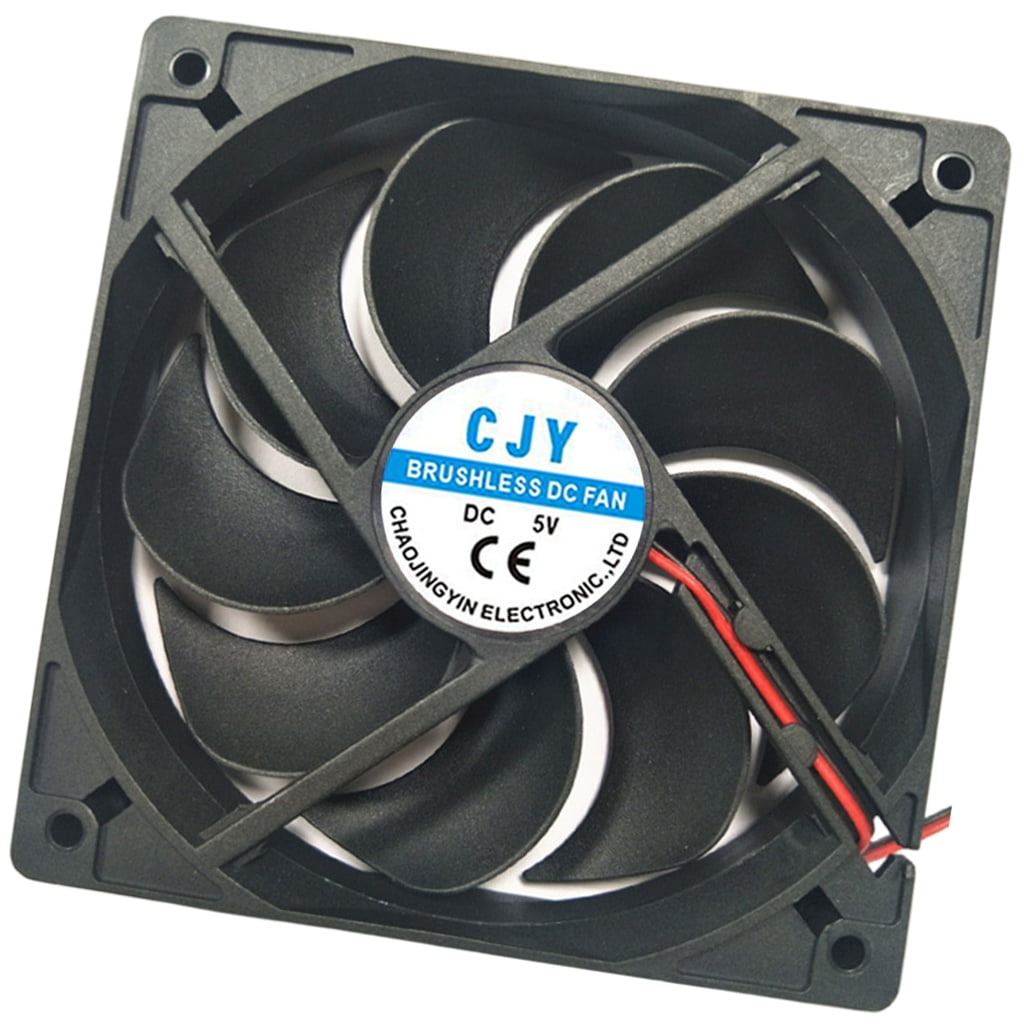 WINDLAND 120mm 5V/12V/24V Fan Brushless Cooling Fan 120x120x25MM for PC ...