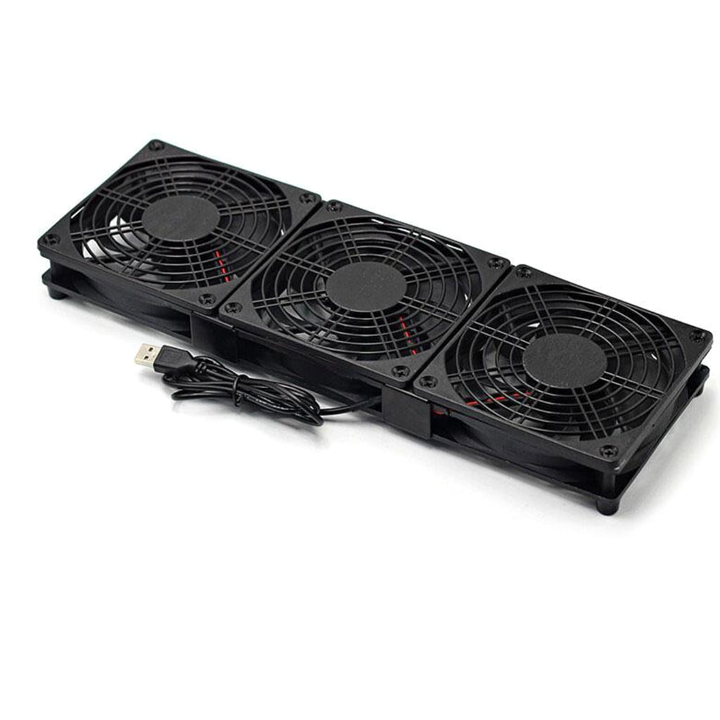 WINDLAND 120mm USB Cooling Fan with Switch for Home Office Electronic ...