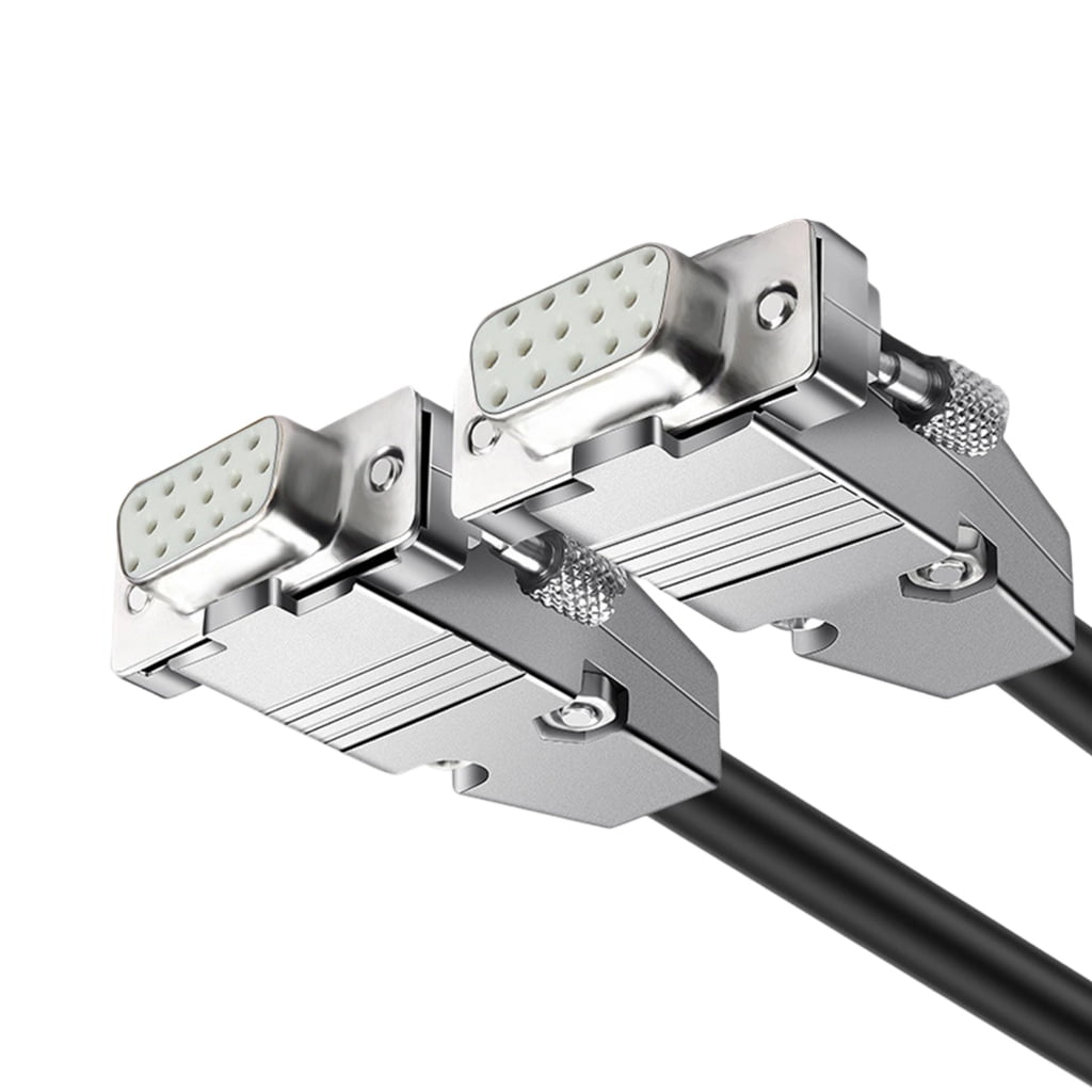 WINDLAND 15pin SVGA Cable HDB15 Male/Female Connector 150cm Double ...