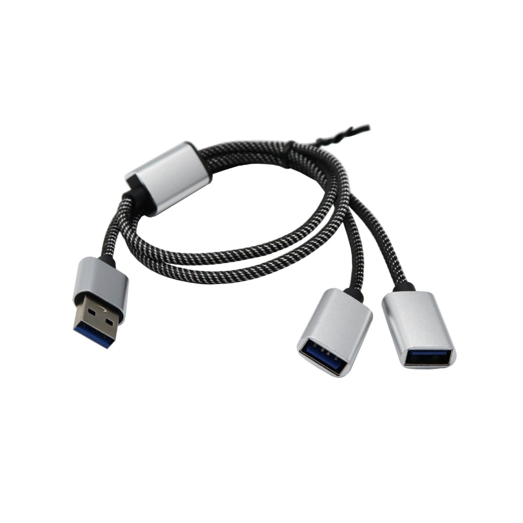 WINDLAND 1PC USB Host Power Port Y Splitter USB Adapter to 3/2 Port USB ...