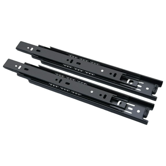 WINDLAND 1Pair Cold Rolled Steel Drawer Slides Hydraulic Damping Buffer ...