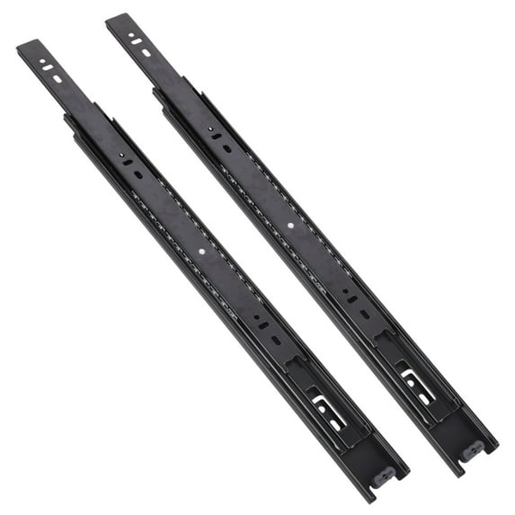 WINDLAND 1Pair Cold Rolled Steel Drawer Slides Hydraulic Damping Buffer ...