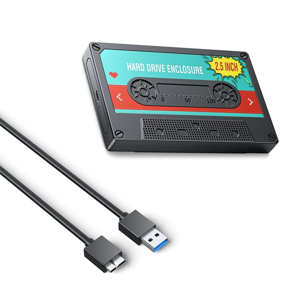 WINDLAND 2.5inch to Type C/USB 3.0 External Hard Drive Enclosure Type C ...