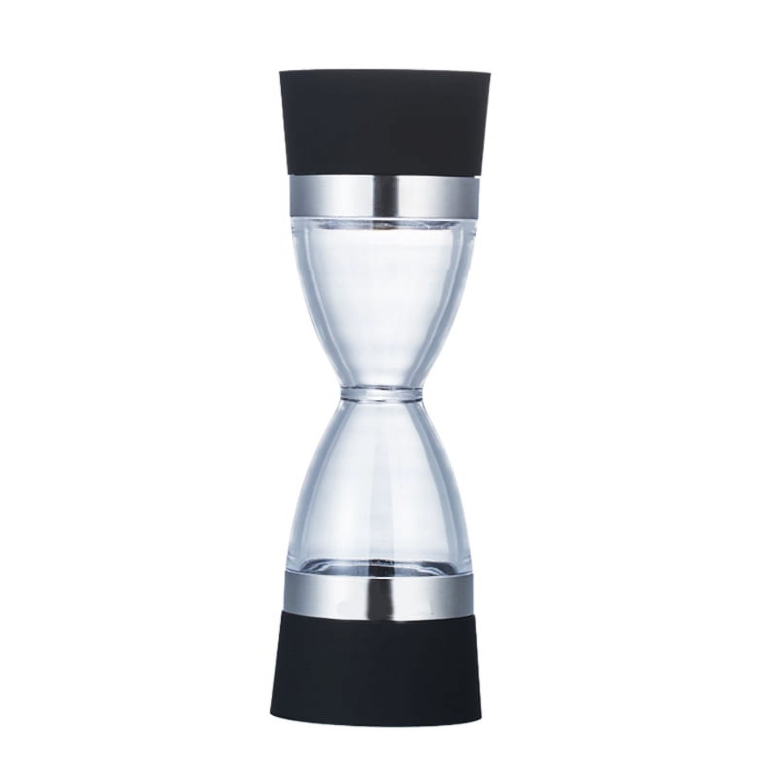 WINDLAND 2 in 1 Salt and Pepper Grinder Dual Hand Spice Mill Grinder ...