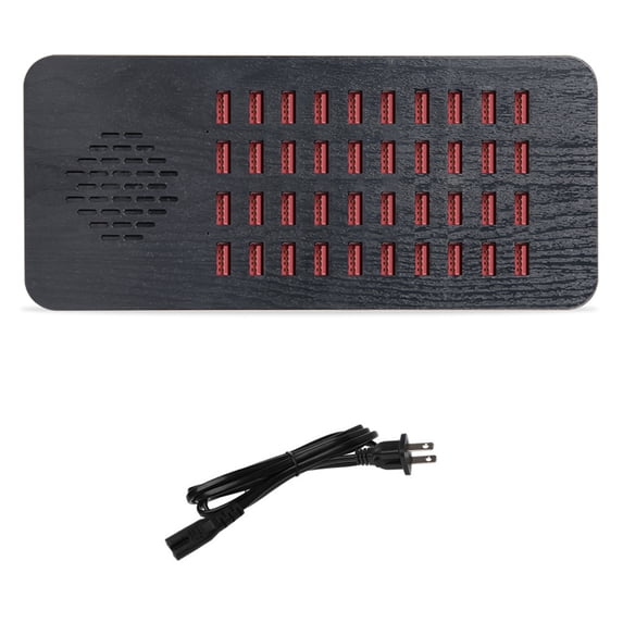 WINDLAND 200W USB Charging Station, 40-Port 5V/40A Dock with Heat ...