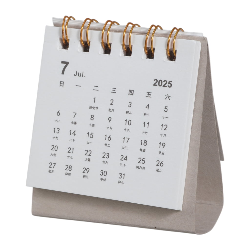 WINDLAND 2025 Mini Desk Calendar Elegant Calendars Books To Do List ...