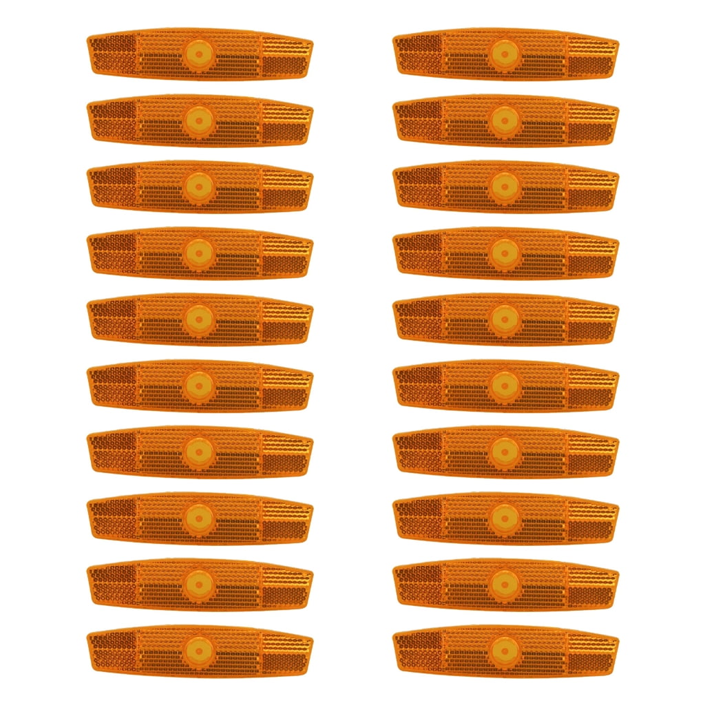 WINDLAND 20Pcs Bicycles Spoke Reflectors Bike Wheel Reflector Spoke for ...