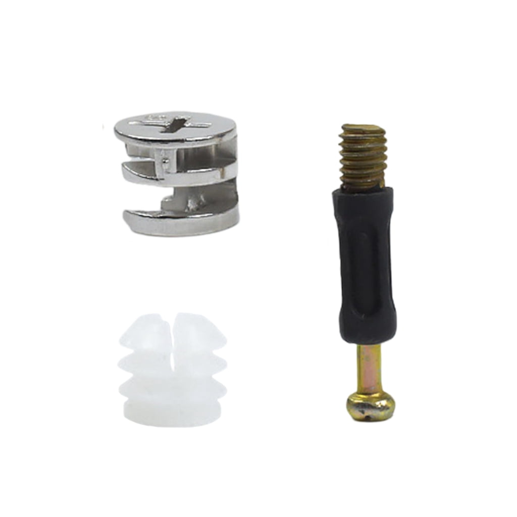 WINDLAND 20Pcs Furniture Wheel Lock Screws Wardrobe Eccentric Wheel ...
