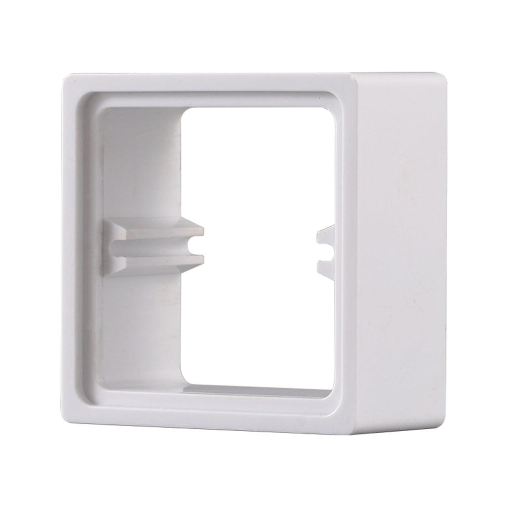 WINDLAND 20mm Square Spacer Plastic Spacer for Single Socket Surround ...