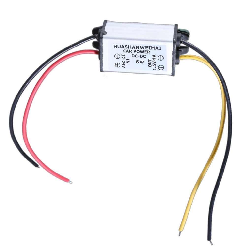 WINDLAND 24V-12V to 1.5V 3A/4A/5A Converters Car Power Voltages 12V to 1.5V Voltages Regulator ...