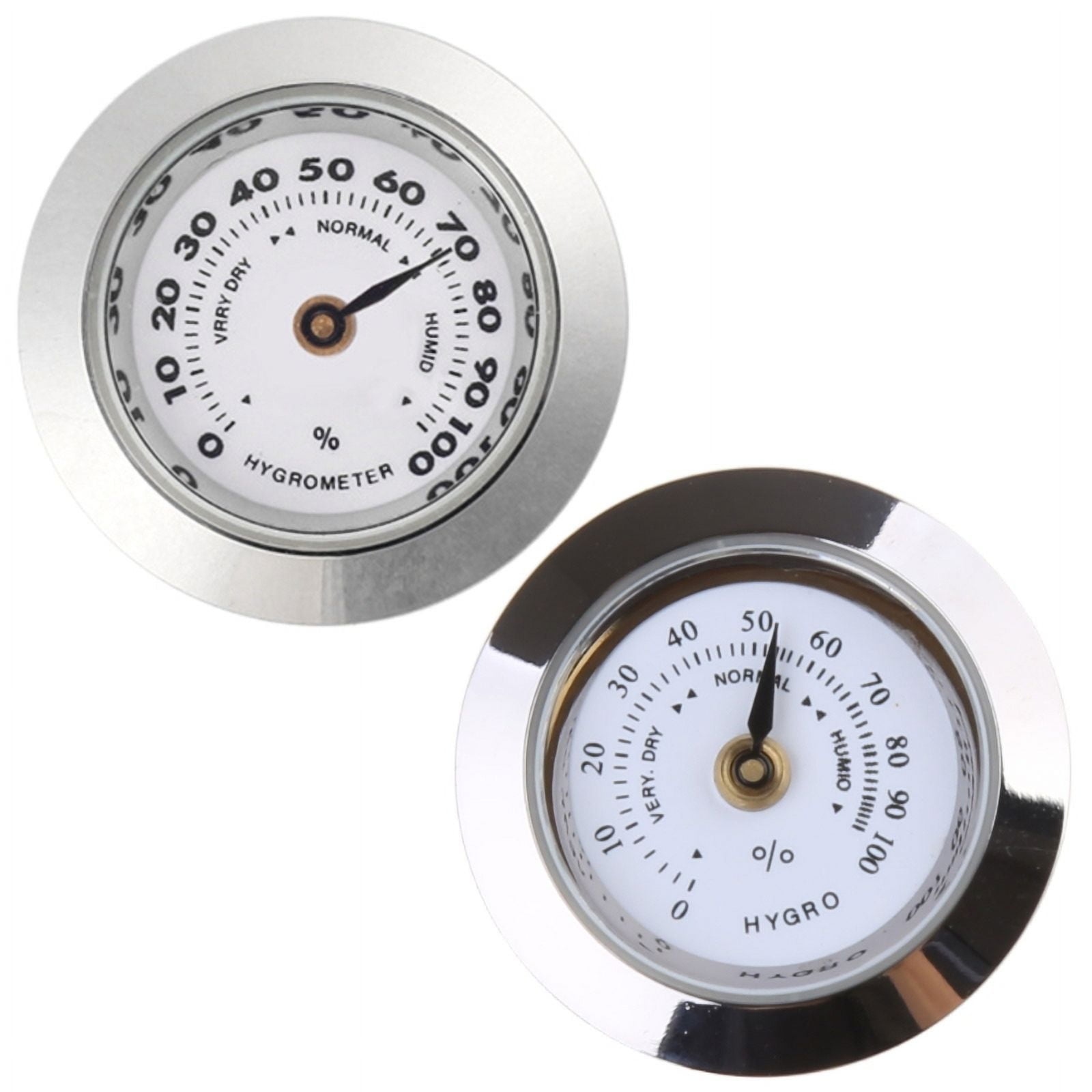 WINDLAND 28mm Round Cigar Hygrometer High Precision Moisture Meter ...