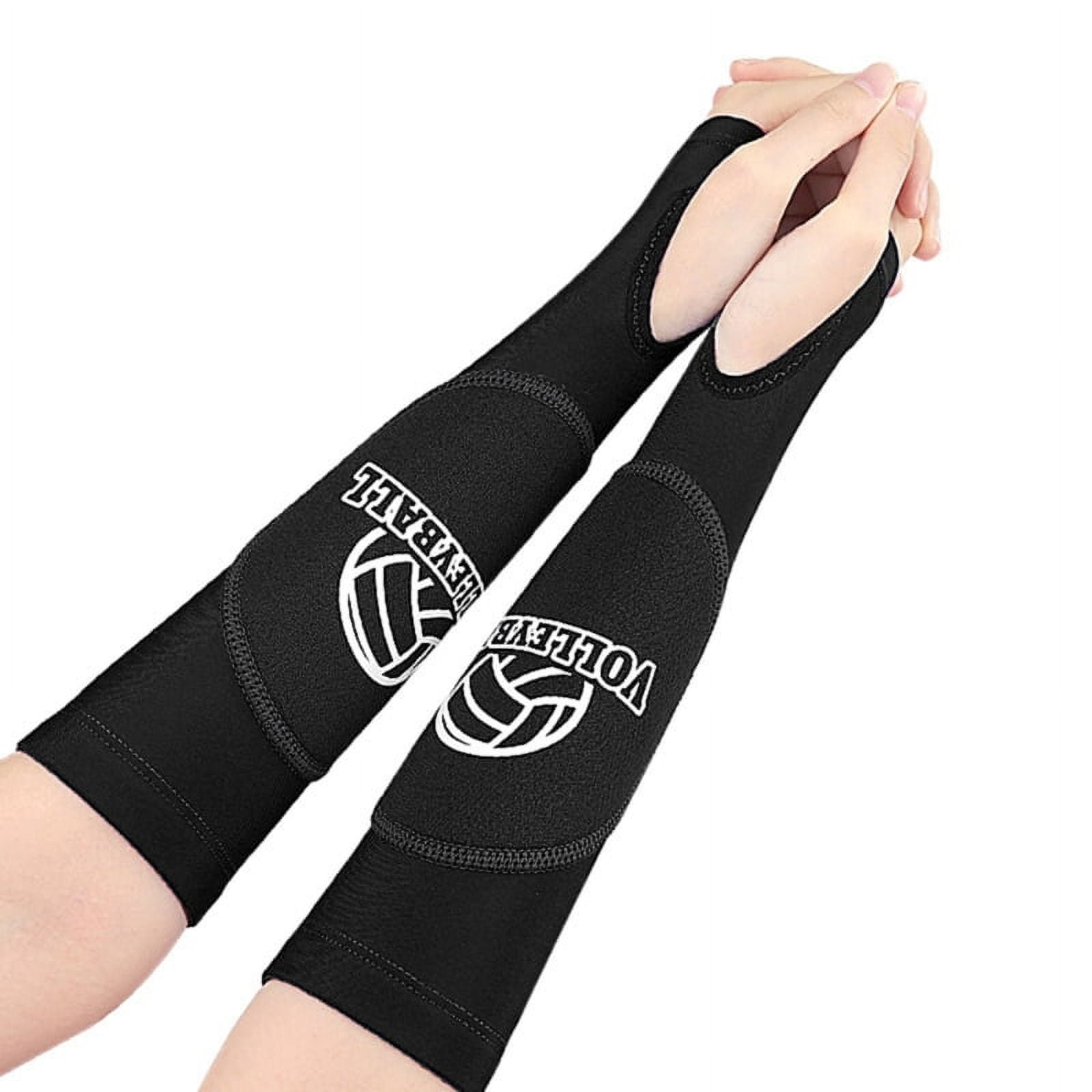 WINDLAND 2Pcs Volleyball Sleeves Wrist Guard Volleyball Elbow Pads ...