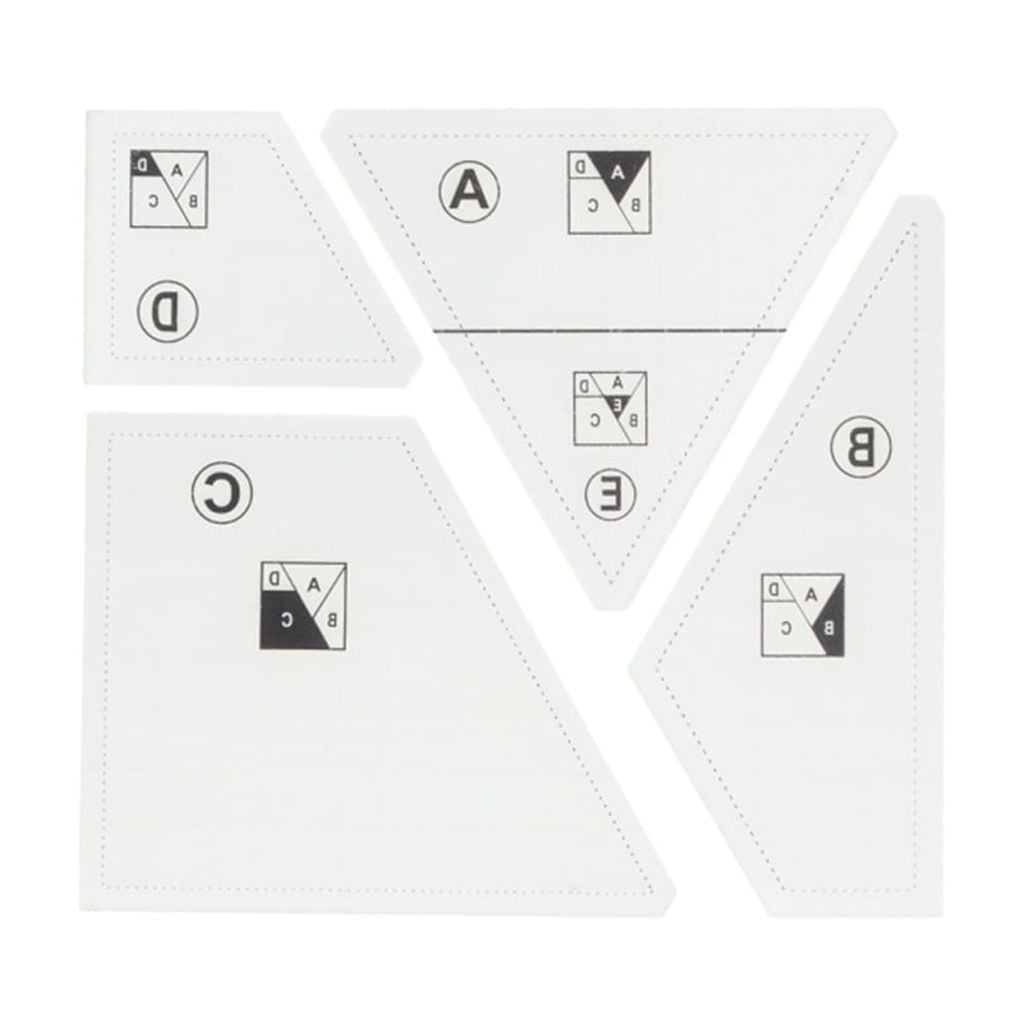 WINDLAND 3/4/5Pcs Acrylics Quilting Rulers for Accurate Measurements ...