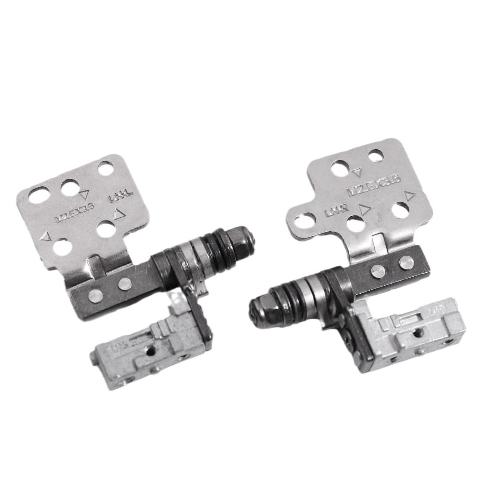 WINDLAND 3.7x3.3cm Laptop LCD Hinges Set Left + Right Screen Axis Shaft ...