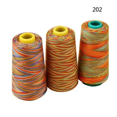 LYUMO Quilting Thread, Multicolor Thread Spools,5pcs Multicolor ...
