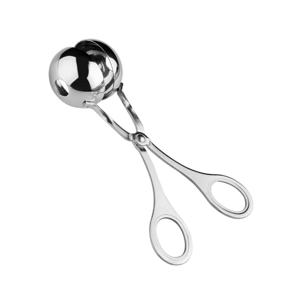WINDLAND 304 Stainless Steel Meatball Making Mold Portable Round Rice ...