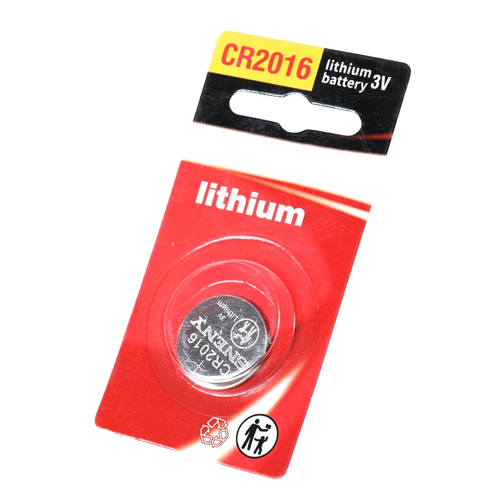 WINDLAND 3V CR2016 Lithium Button Battery Coin Cell Button Watch ...