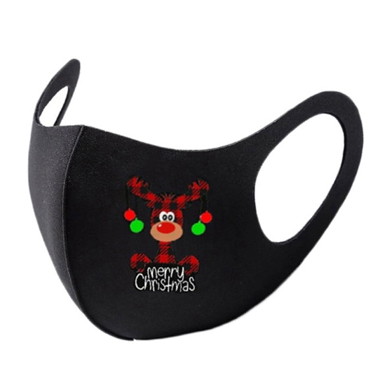 WINDLAND 3d Printed Face Masks Christmas Mask Reusable Masks Dust ...