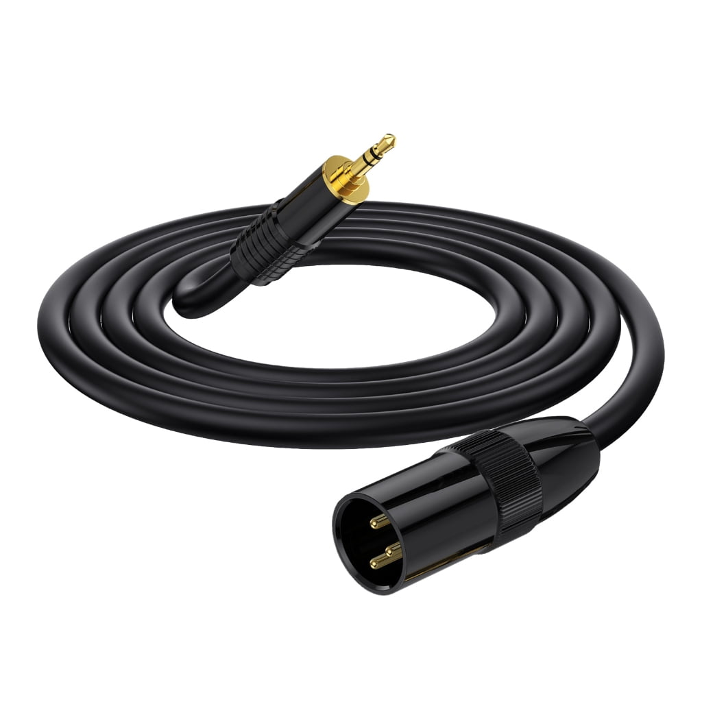 WINDLAND 3pin to 3.5mm (1/8inch) Stereo Microphone Cable for Camcorders ...