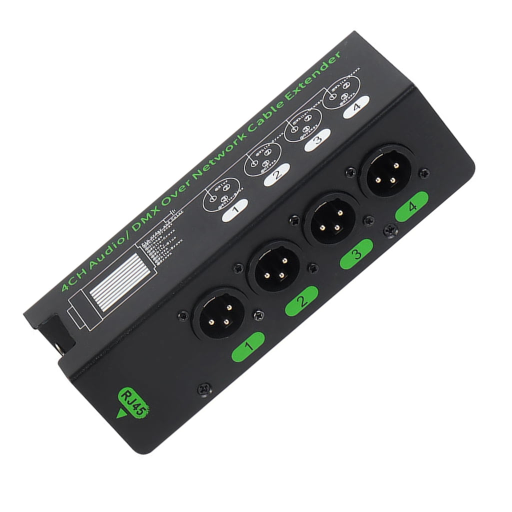 WINDLAND 4Channel 3Pin or 6.5Mm Sound DMX512 Over Ethernet Cable Male ...