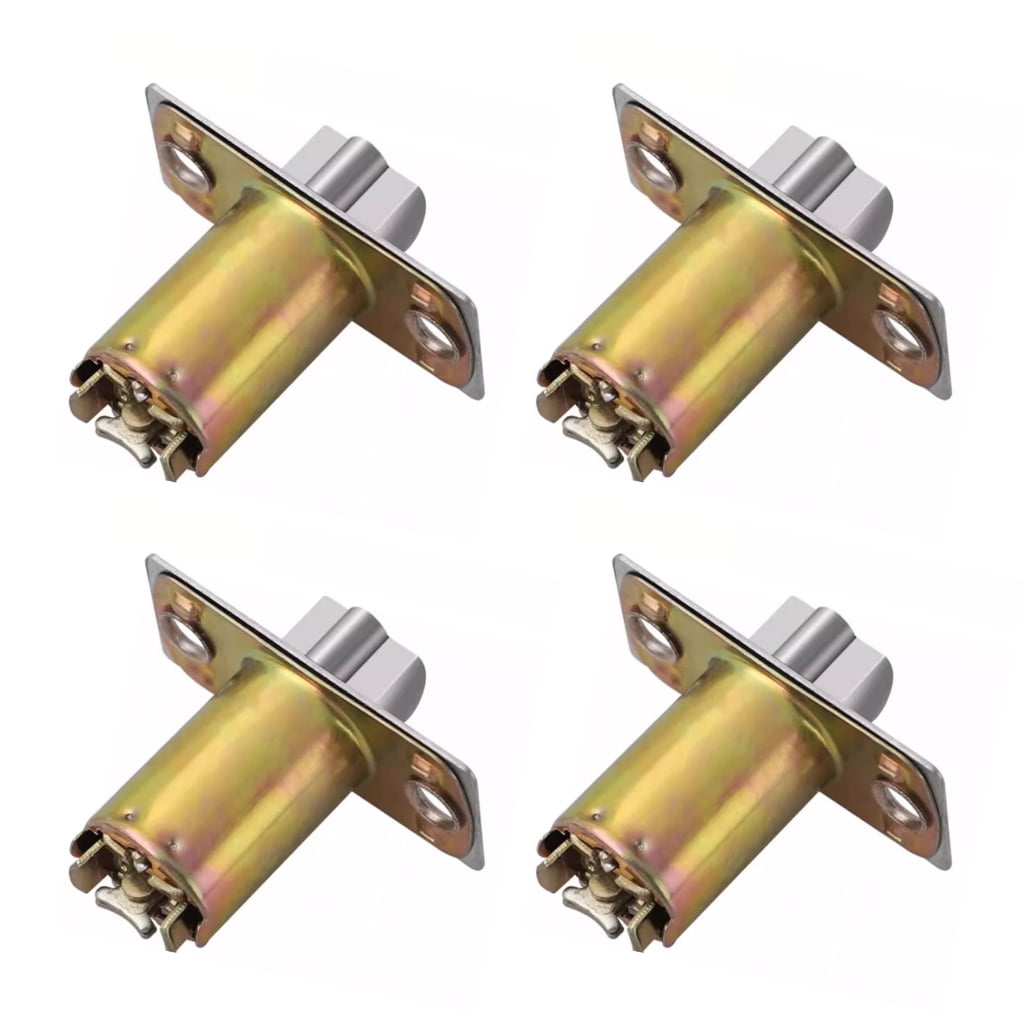 WINDLAND 4Pcs Round Door Handle Lock Cores Locking Tongue Lockcase ...