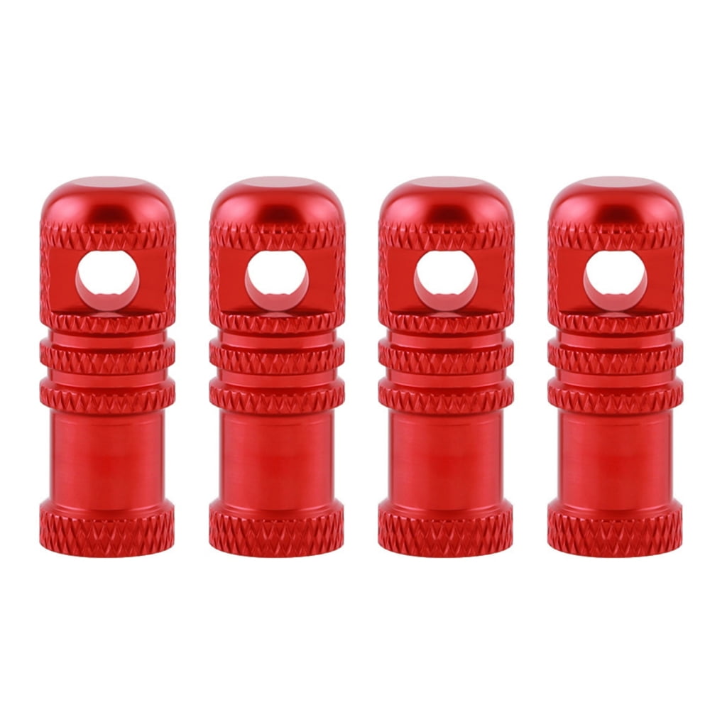 WINDLAND 4pack Bicycles Tyre Valves Dust Caps Universal Valves Stem ...
