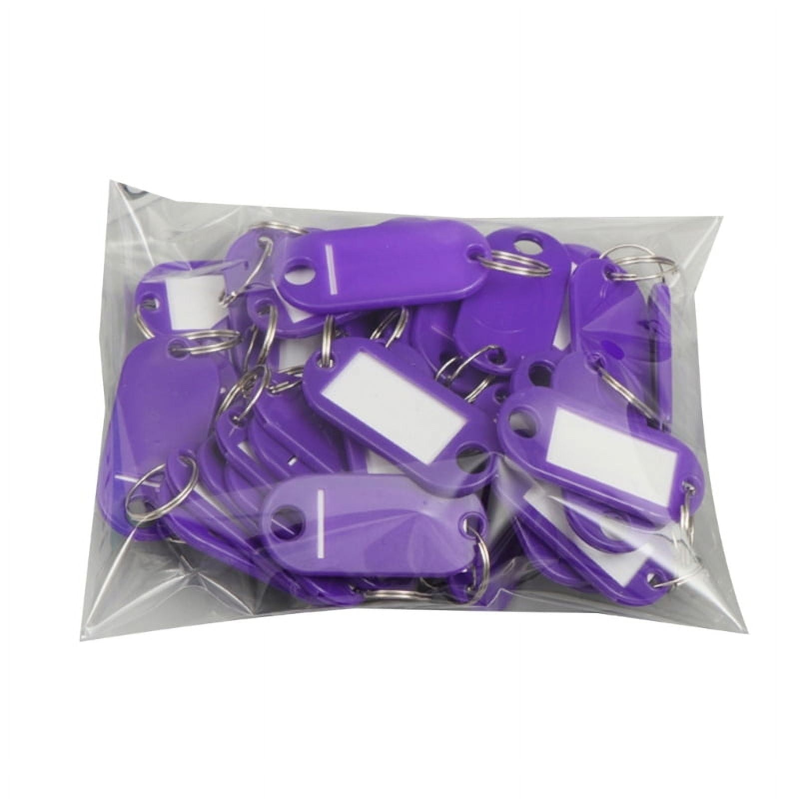 WINDLAND 50x Keyring Tags Keys Tags Name Tags Identifiers-ID Tags ...