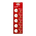 WINDLAND 5Pcs CR2032/CR2025/CR2016 Cell Battery Pack 3V Lithium Button ...