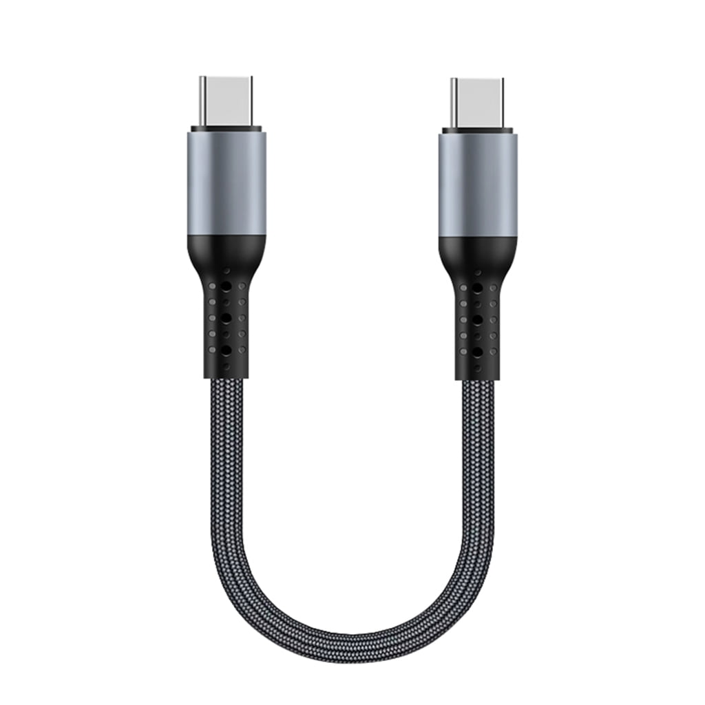 WINDLAND 60W Type C to C Fast Charge Cable Flat Nylon Wire PD60W ...