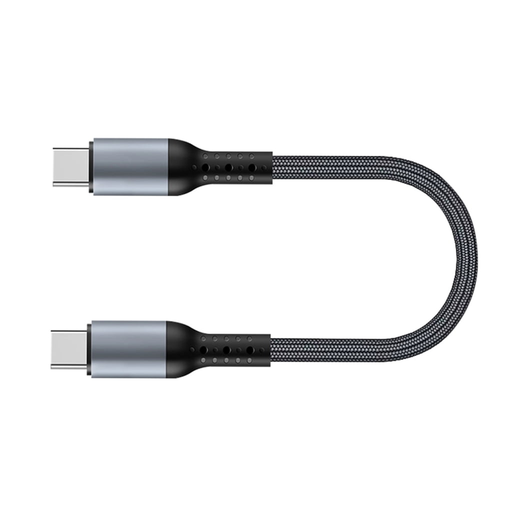 WINDLAND 60W Type C to C Fast Charge Cable Flat Nylon Wire PD60W ...