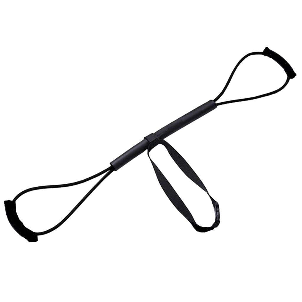 WINDLAND 8 Shaped Fitness Rubber Band Gym Training Equipment Stretching ...
