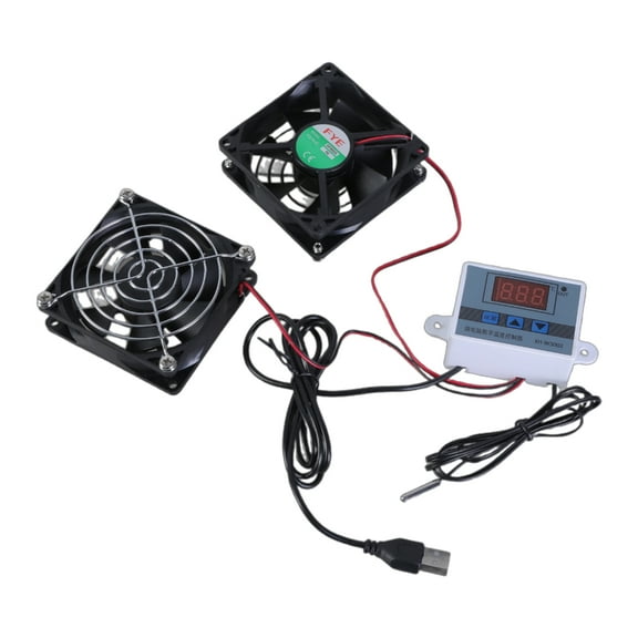 RREGER-Cooling Fan for Slim Digital Disc Edition with RGB Light ...