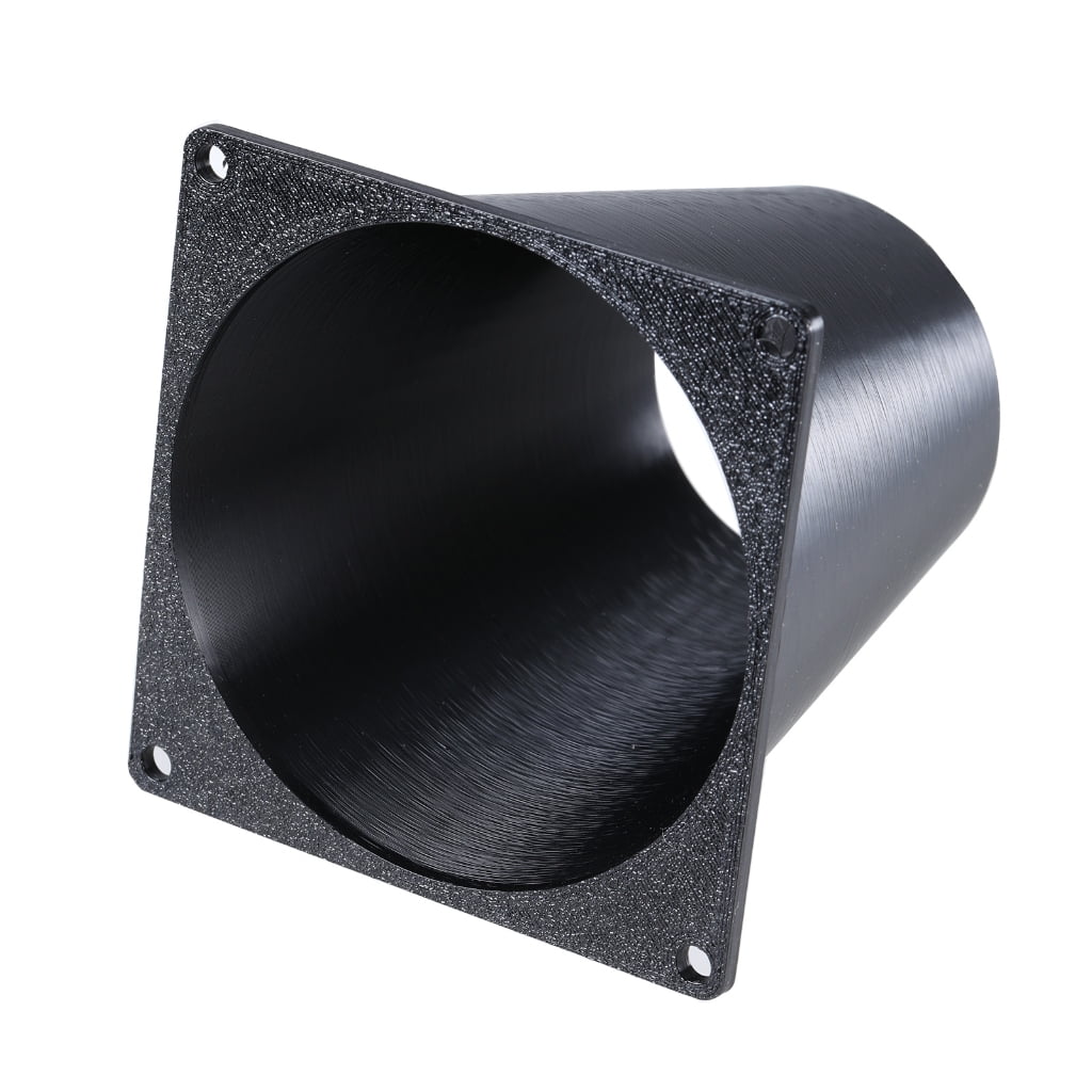 WINDLAND 8x8cm Fan to Duct Adapter, 45mm Circular Nozzle for Efficient ...