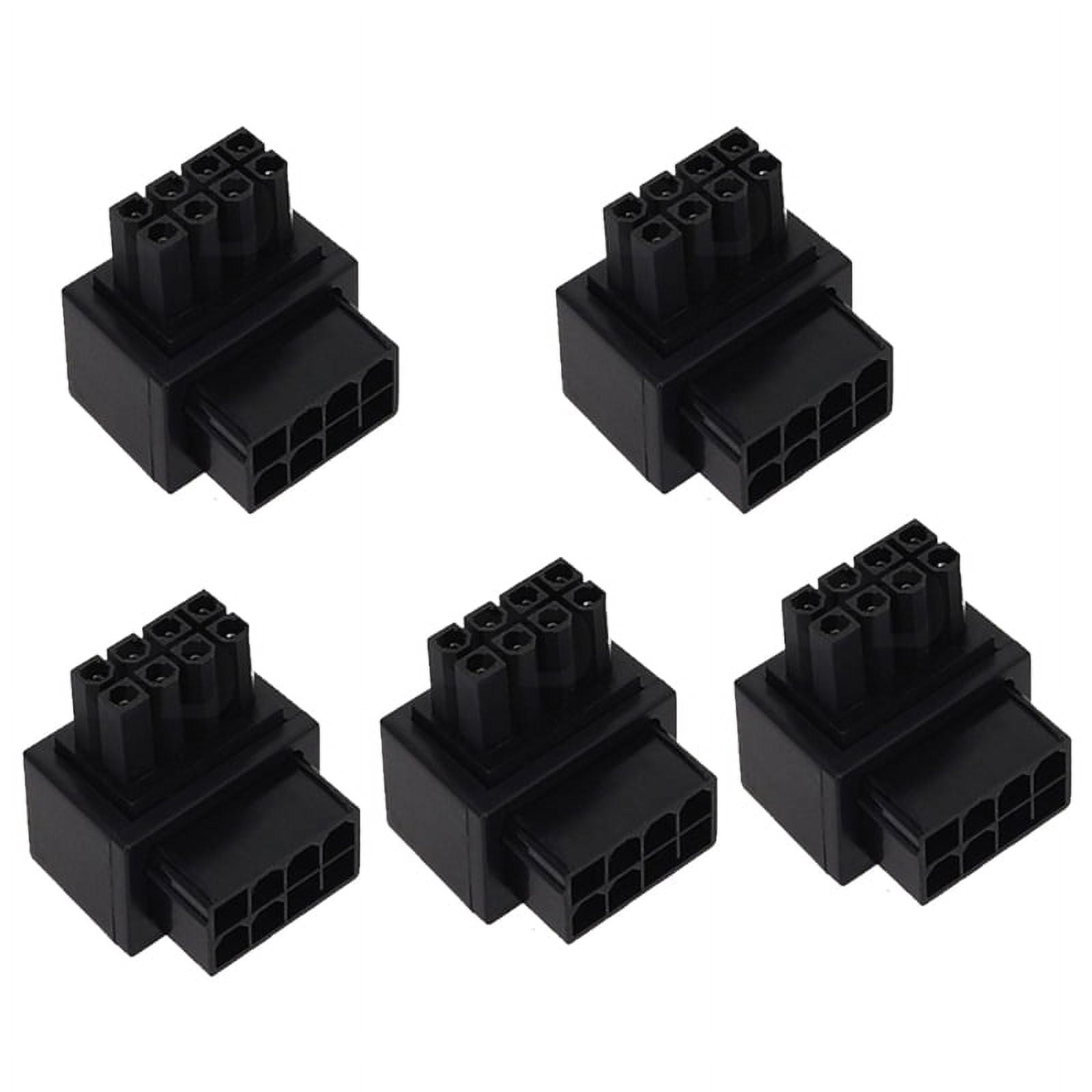 WINDLAND 90 Degree Angle 8Pin GPU Power Female to Male Adapter for 8pin ...