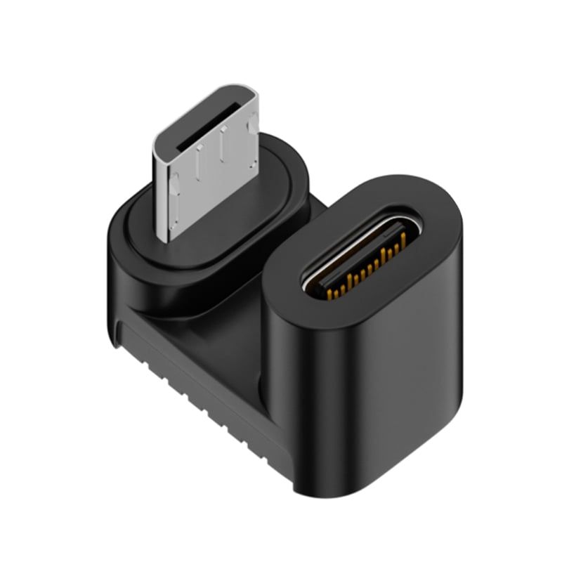 WINDLAND 90 Degree Left Right Angled Micro USB Male To Type C Female ...