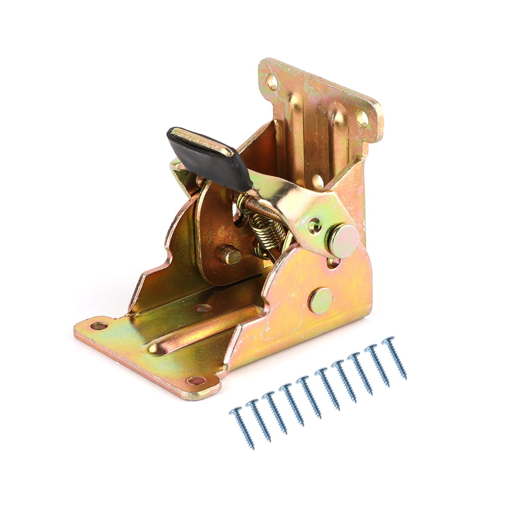 WINDLAND 90 Degrees Locking Folding Hinge Self- Lock Extension Shelf ...