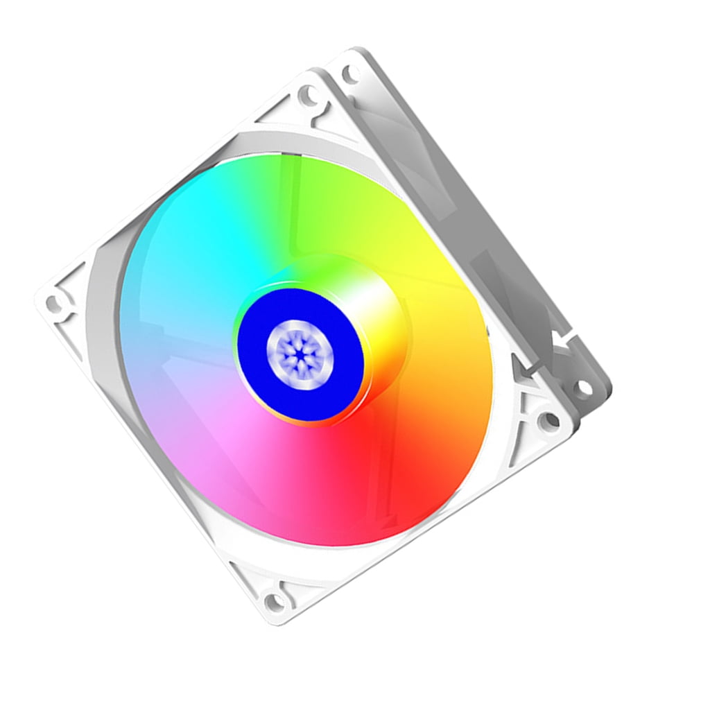 WINDLAND 90mm PWM Controlled ARGB PC Case Cooling Fan Optimized for ...