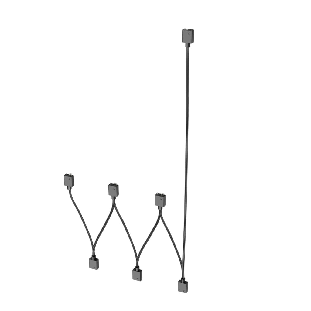 WINDLAND ARGB Fan Connection Cable 3PIN for Setups Flexibility ARGB ...