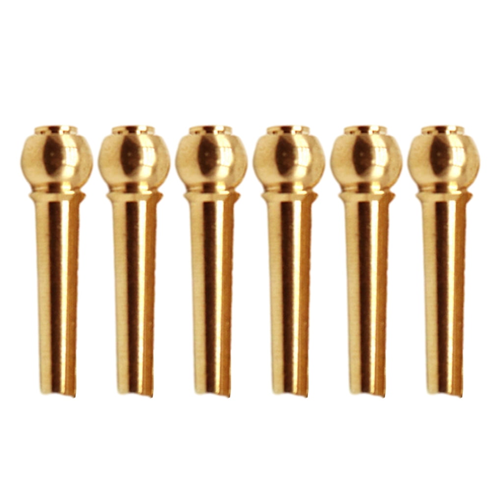 WINDLAND Acoustic Guitar Bridge Pin Fixed Tuning Tone Durable Tailpiece ...