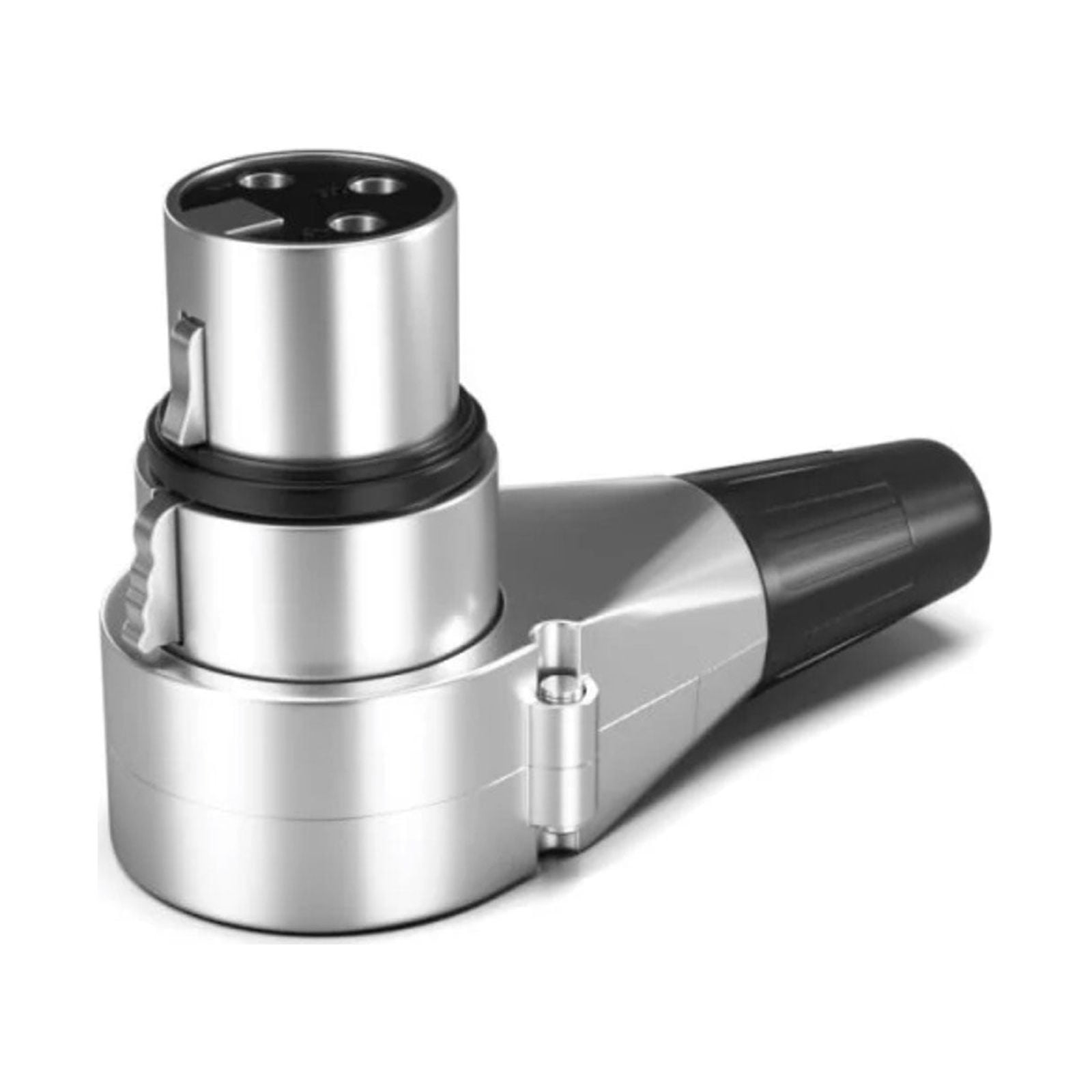 WINDLAND Adjustable Right Angle 3 Pin XLR Female Male Connectors Audio ...