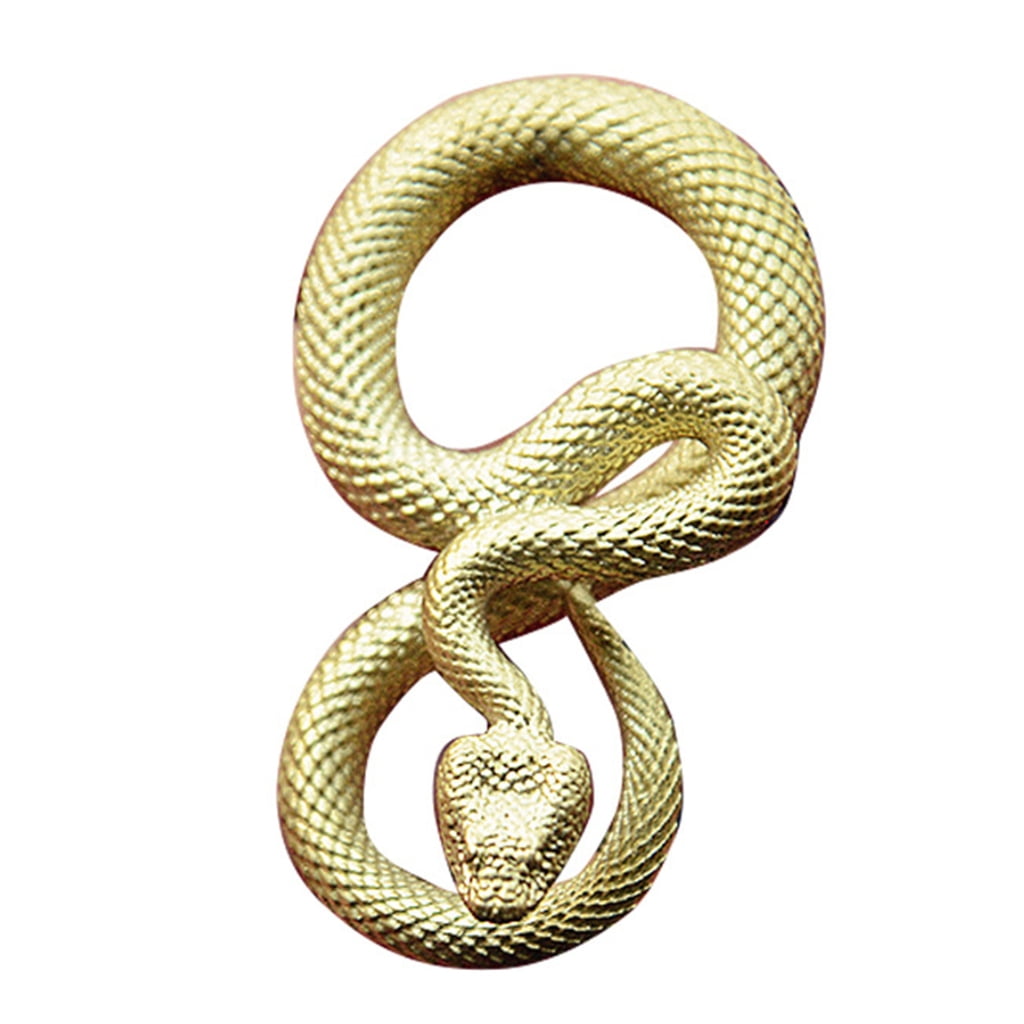 WINDLAND Artisanal Bronze Snake Key Owner Cultural Symbol Permanent ...